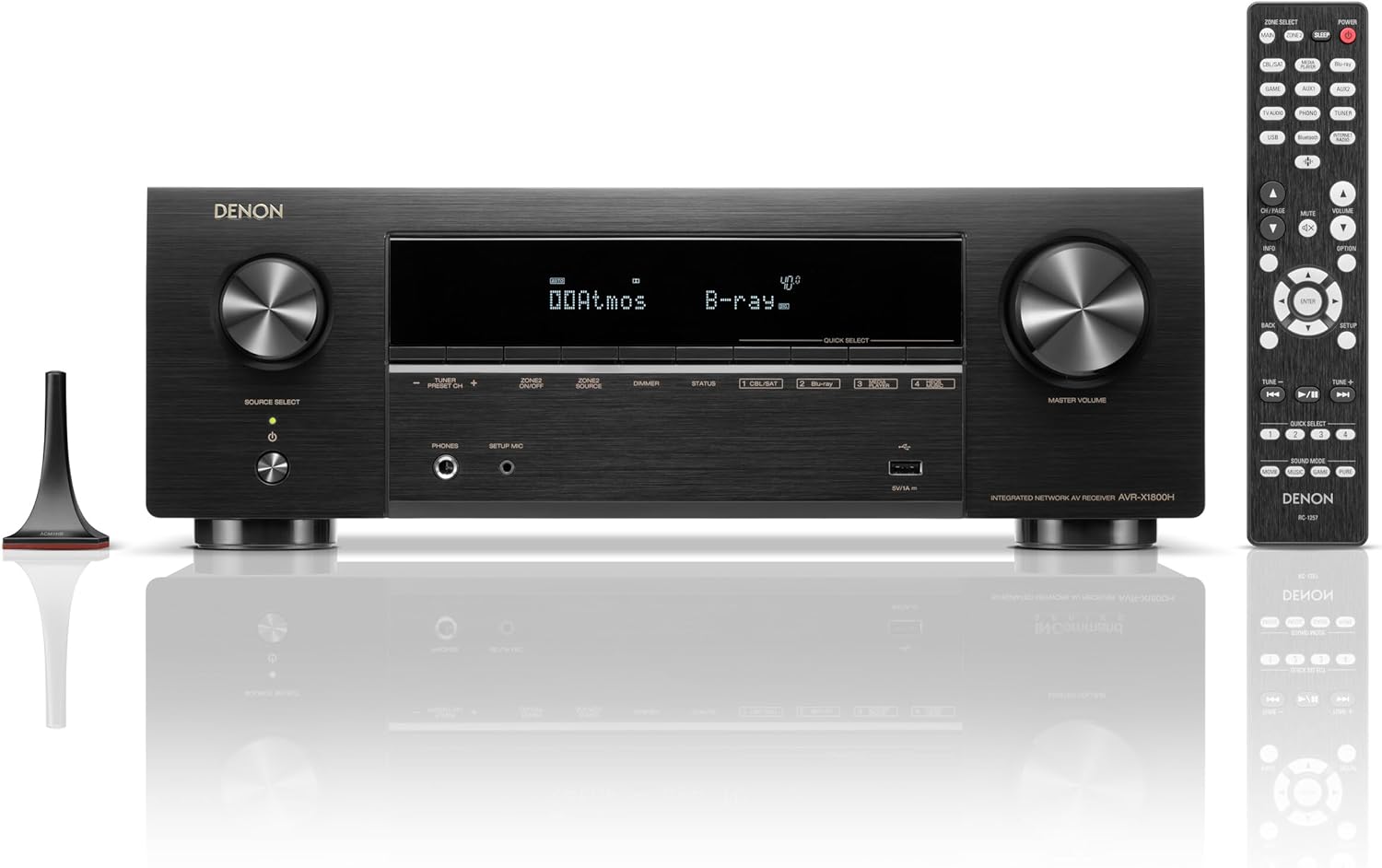 Denon AVR-X1800H 7.2 Channel AV Receiver: In-Depth Review - Audio Gear ...