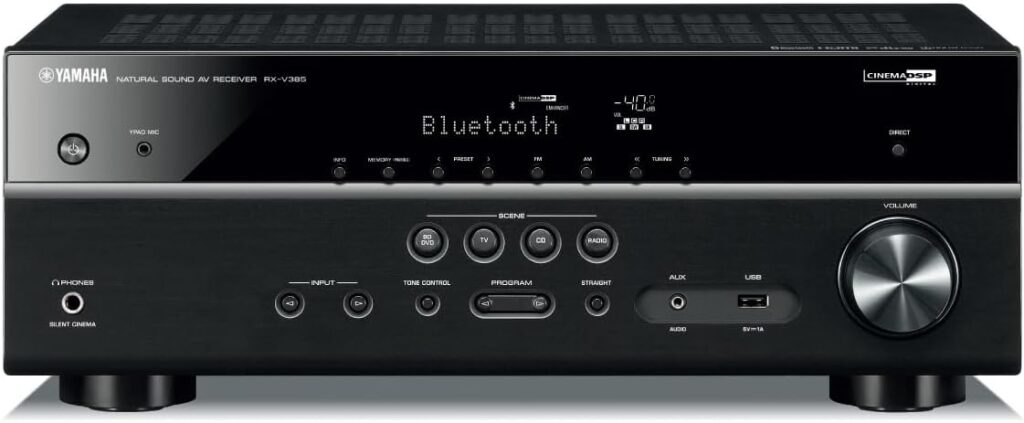 YAMAHA RX-V385 5.1-Channel AV Receiver: In-Depth Review - Audio Gear Review