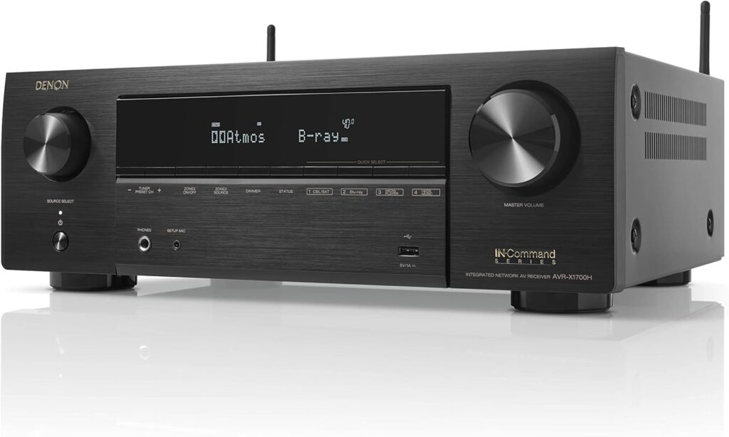 Denon AVR-X1700H 7.2 Channel AV Receiver: In-Depth Review - Audio Gear ...
