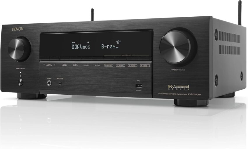 Denon AVR-X1700H 7.2 Channel AV Receiver: In-Depth Review - Audio Gear ...