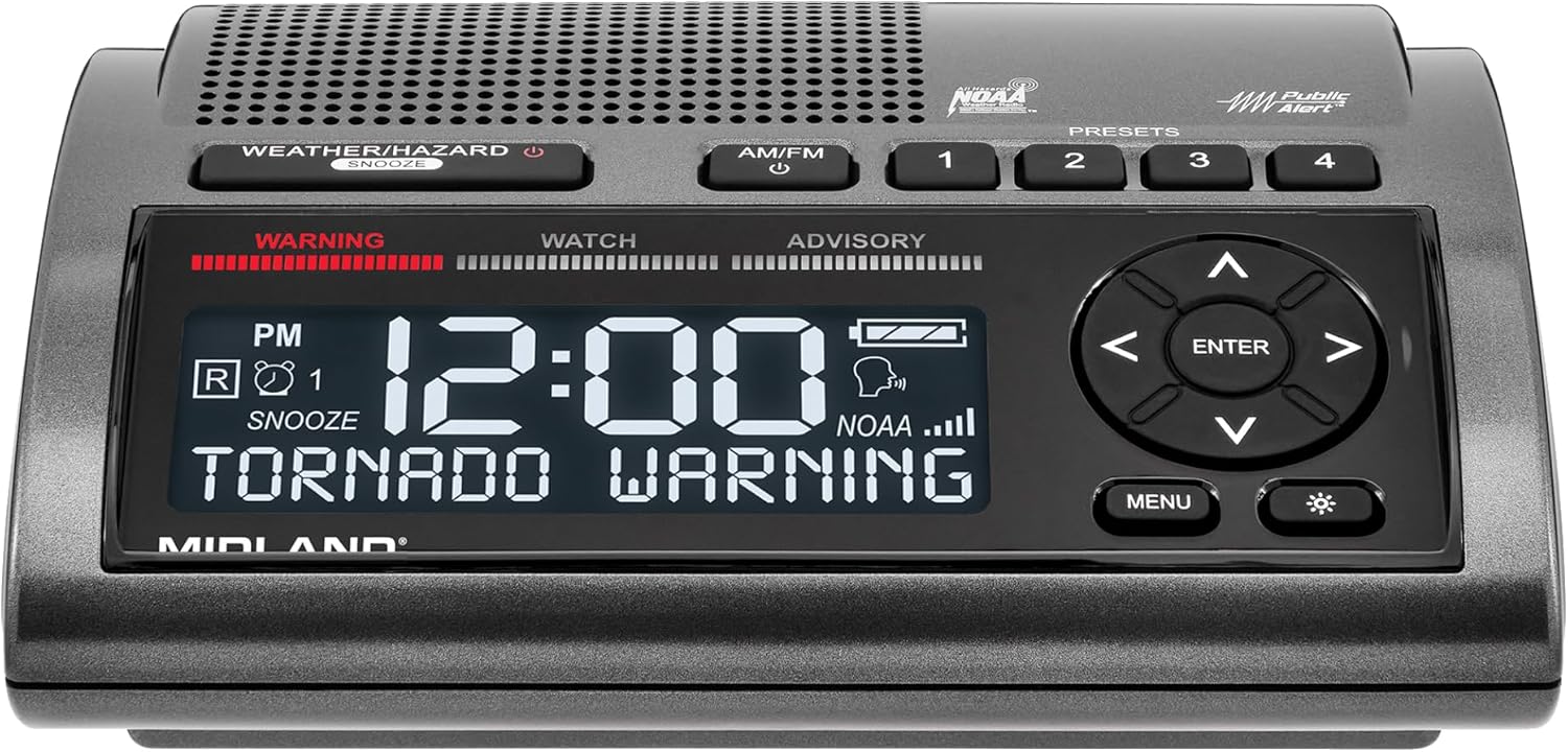 Midland WR400 Deluxe NOAA Weather Radio: In-Depth Review - Audio Gear ...